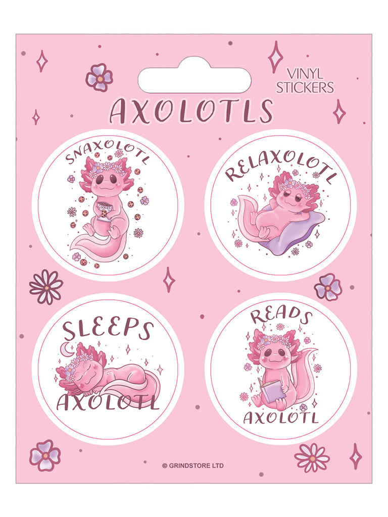 Axolotls Sticker Set – Grindstore Wholesale