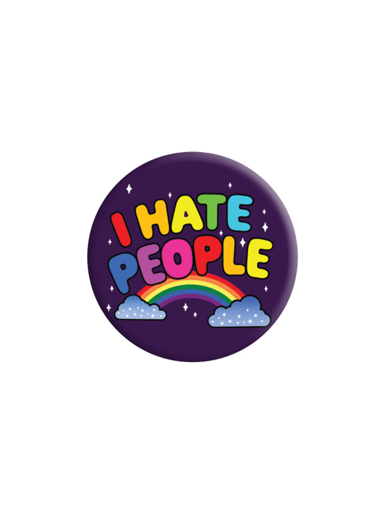 I Hate People Badge – Grindstore Wholesale
